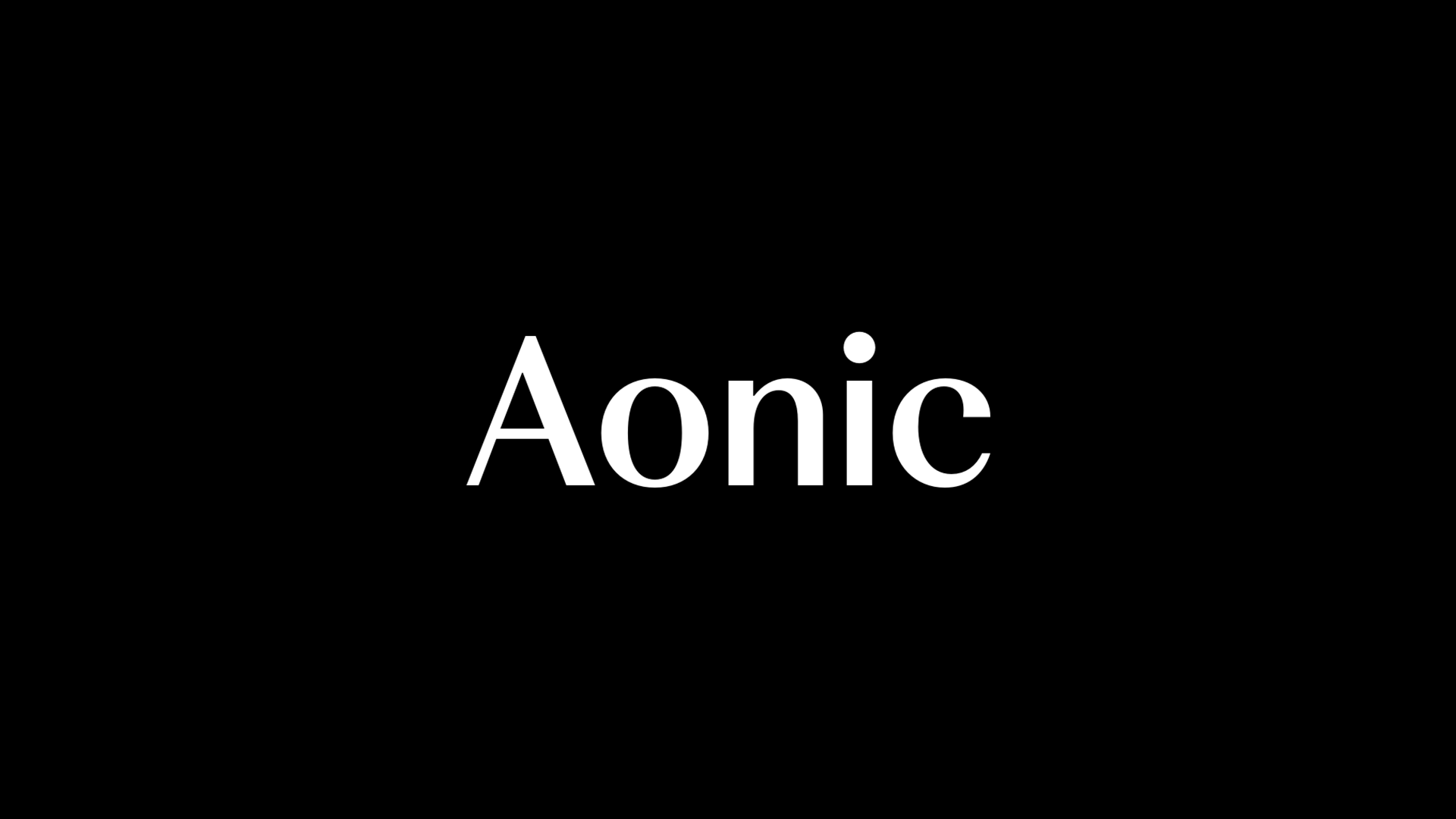 About us – Aonic